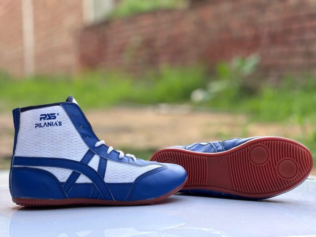 Kabaddi shoes | Blue And White - Pilania's